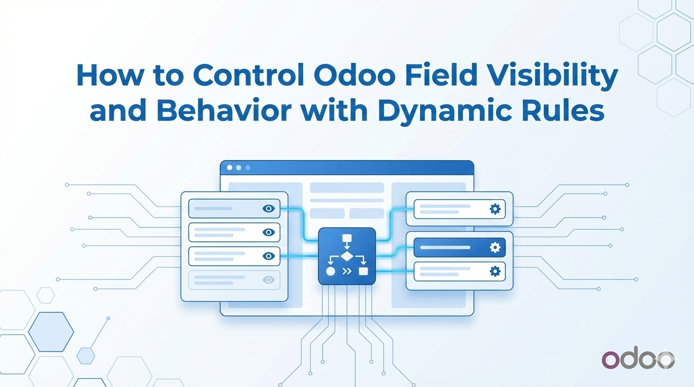 How to Control Odoo Field Visibility and Behavior with Dynamic Rules