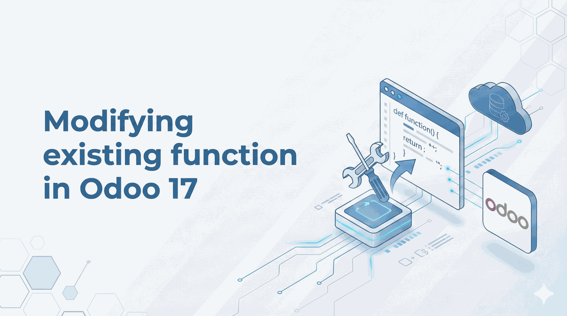 Modifying existing function in Odoo 17