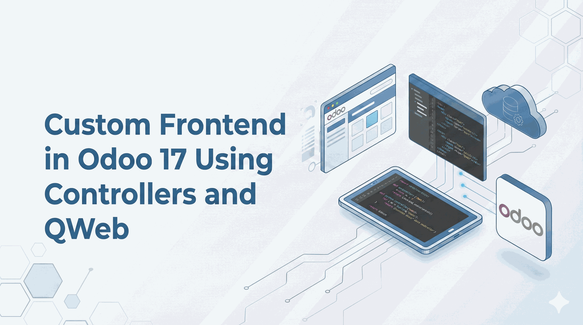 Custom Frontend in Odoo 17 Using Controllers and QWeb