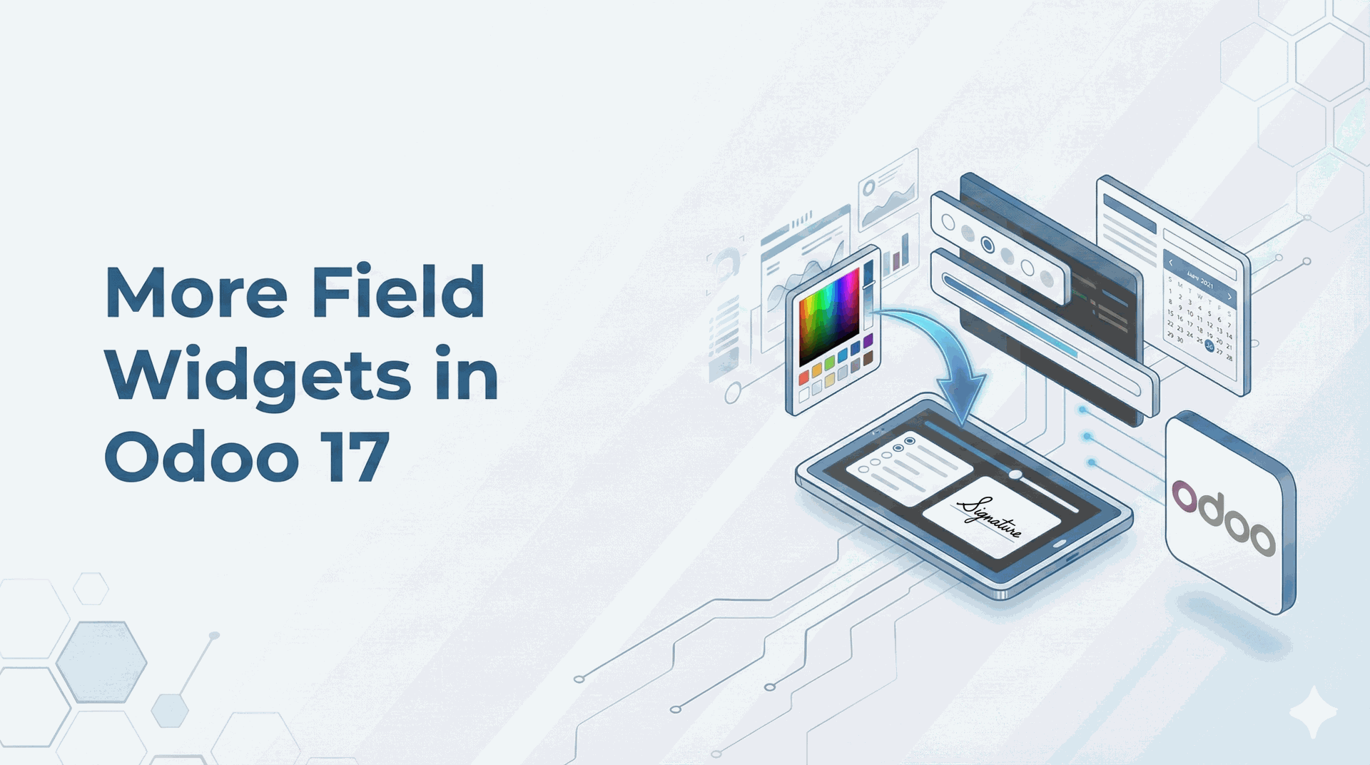 More Field Widgets in Odoo 17