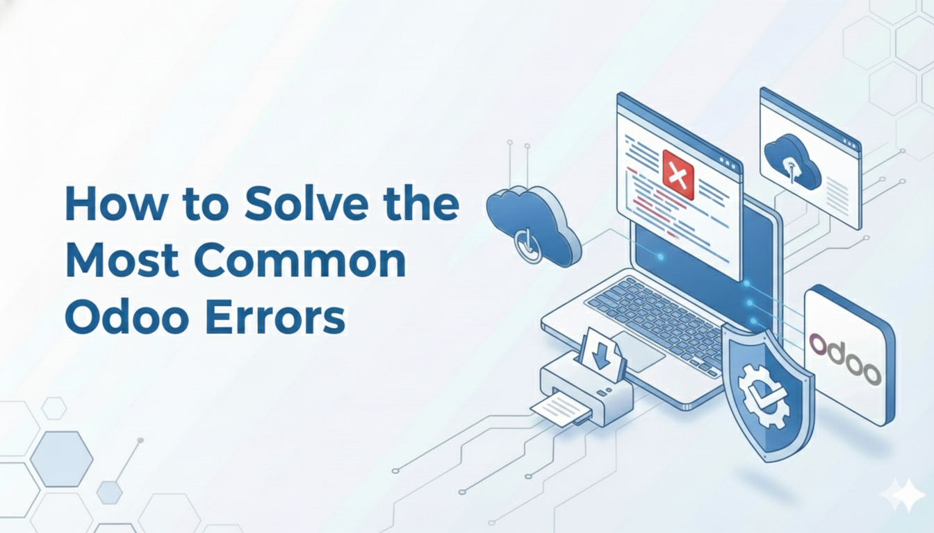 How to Solve the Most Common Odoo Errors (Complete Guide)