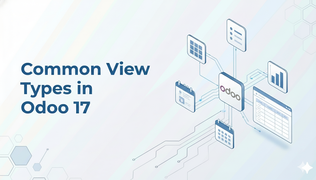 Common View Types in Odoo 17